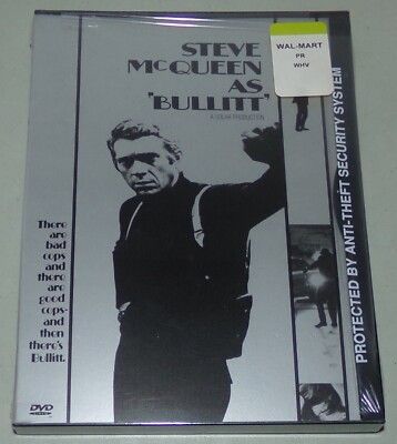Bullitt (DVD, 1968 Snap Case) Steve McQueen Jacqueline Bissett Robert ...