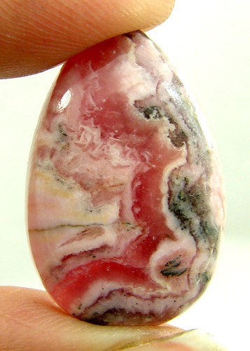 25.00 Ct Natural Pink Rhodochrosite Loose Gemstone Cabochon Wire Wrap ...