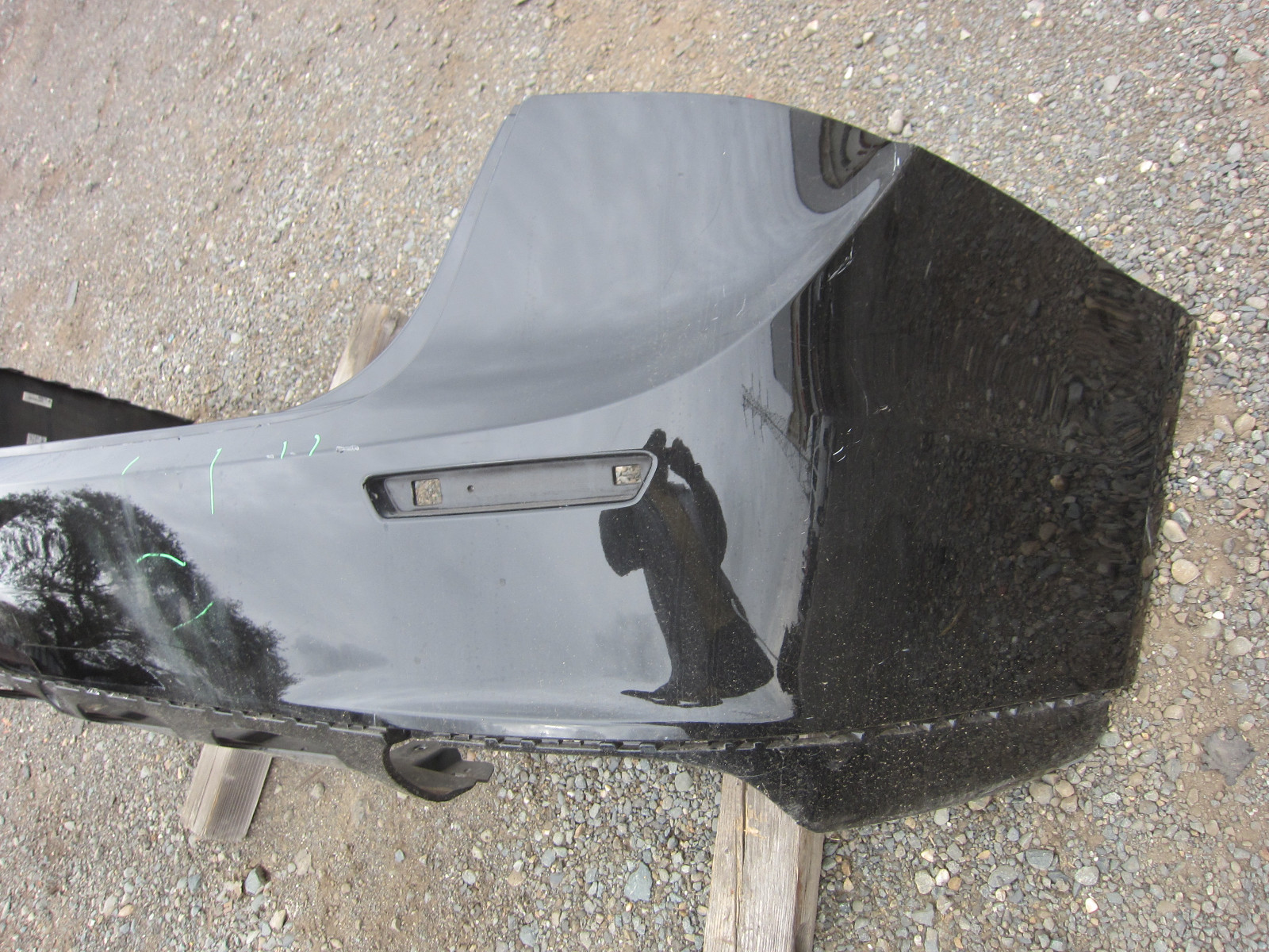 Maserati Ghibli - Rear Bumper Cover. Black / USED - 673004365 -2014-17 ...