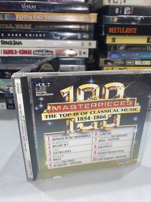 The Top 10 of Classical Music, 1854-1866 (CD, Mar-1991, Laserlight ...