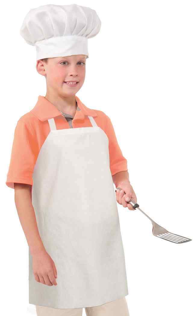 Chef Apron Kitchen Cook Food Cookout BBQ Fancy Dress Up Halloween Child ...