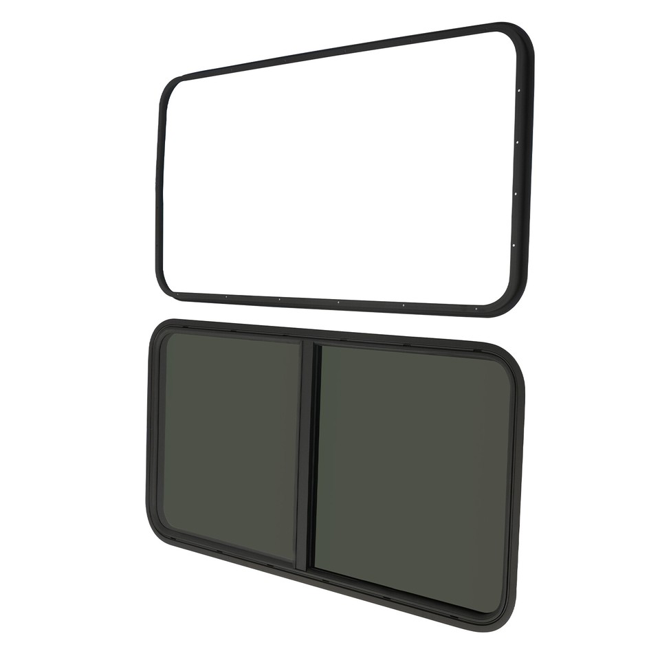 RV Window Horizontal Sliding Windows Multiple Wall Thicknesses ...