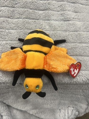 Ty Beanie Baby Buzzy the Bee DOB October 20 2000 MWMT | eBay