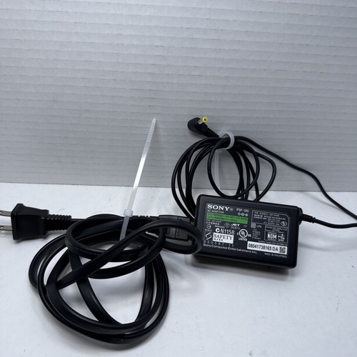 Original OEM Sony PSP AC ADAPTER Power Cord Wall Charger PSP-100 VERY ...