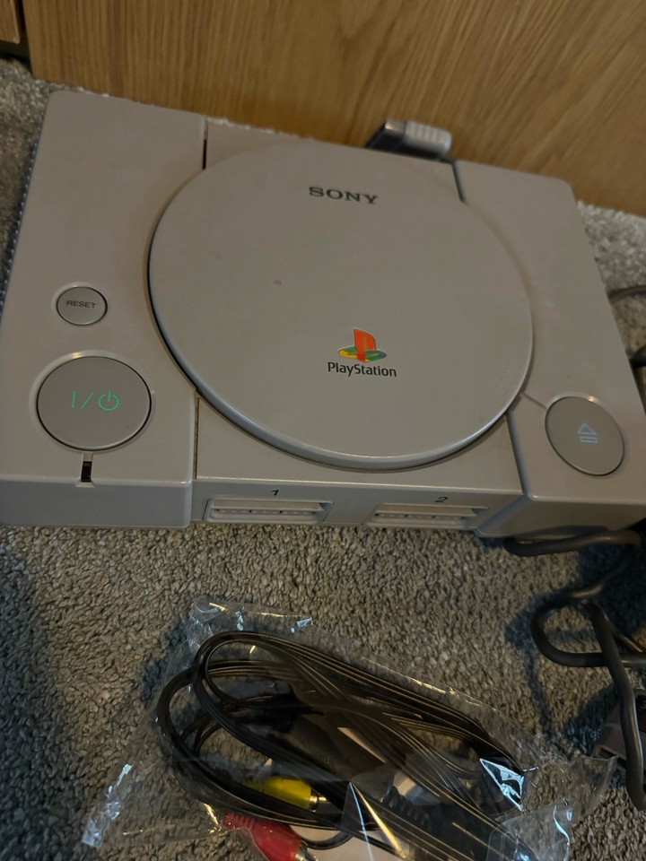 PlayStation One PS1 Console 2 Controllers Included Tested 90s Gaming ...