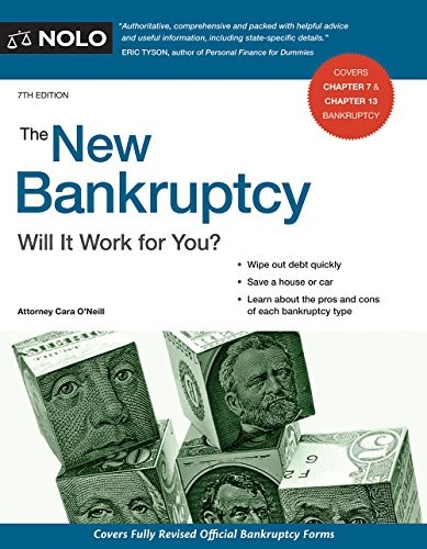 NEW BANKRUPTCY, THE: WILL IT WORK FOR YOU By O'neill Cara Attorney ...