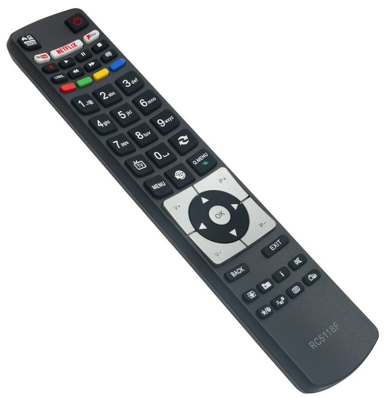 For Telefunken 43UHD7008-1 TV Replacement Remote Control | eBay
