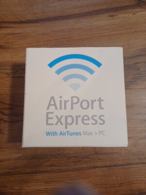 Apple Airport Express Base Station A1084/original box and paperwork | eBay