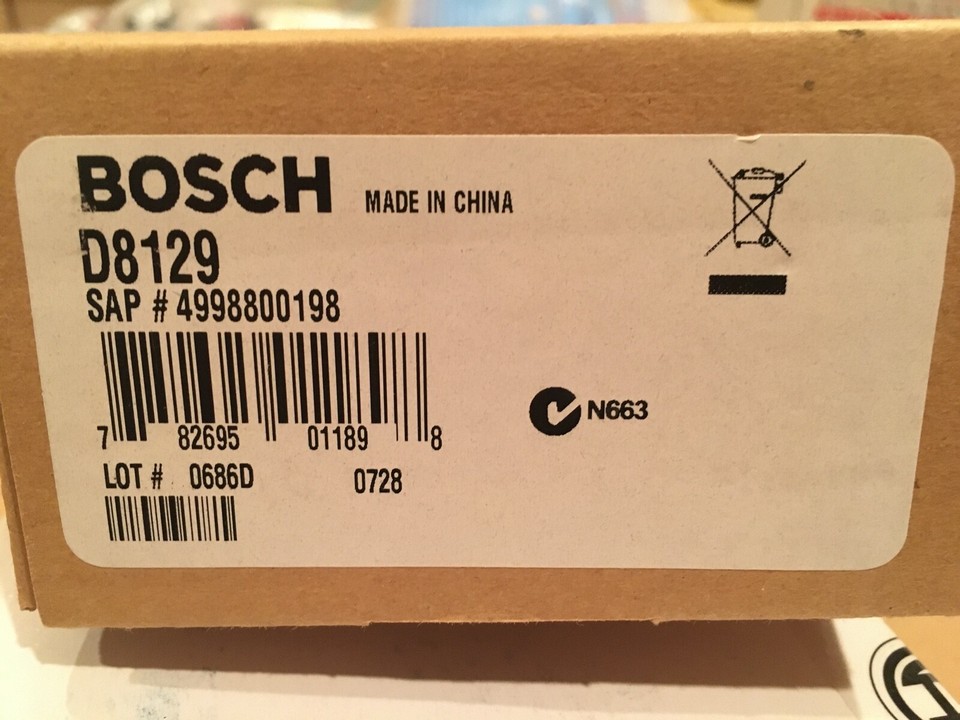 Bosch D8129 Octo-Relay Module - New Sealed | eBay