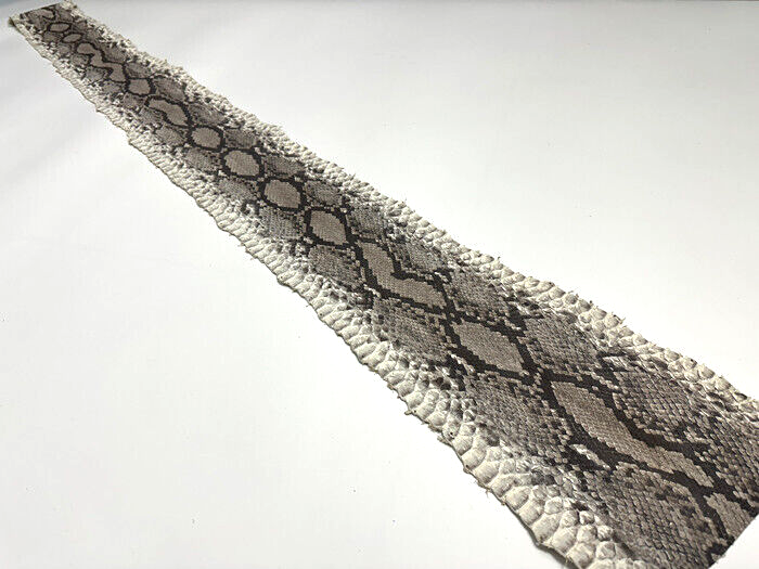 Natural Big Genuine Python Snakeskin Leather real hide snake skin ...