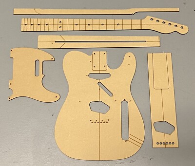 Classic Telecaster Complete Luthier Routing/Building Templates | eBay