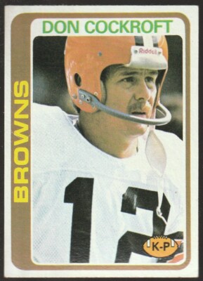 1978 Topps - Don Cockroft #33 | eBay