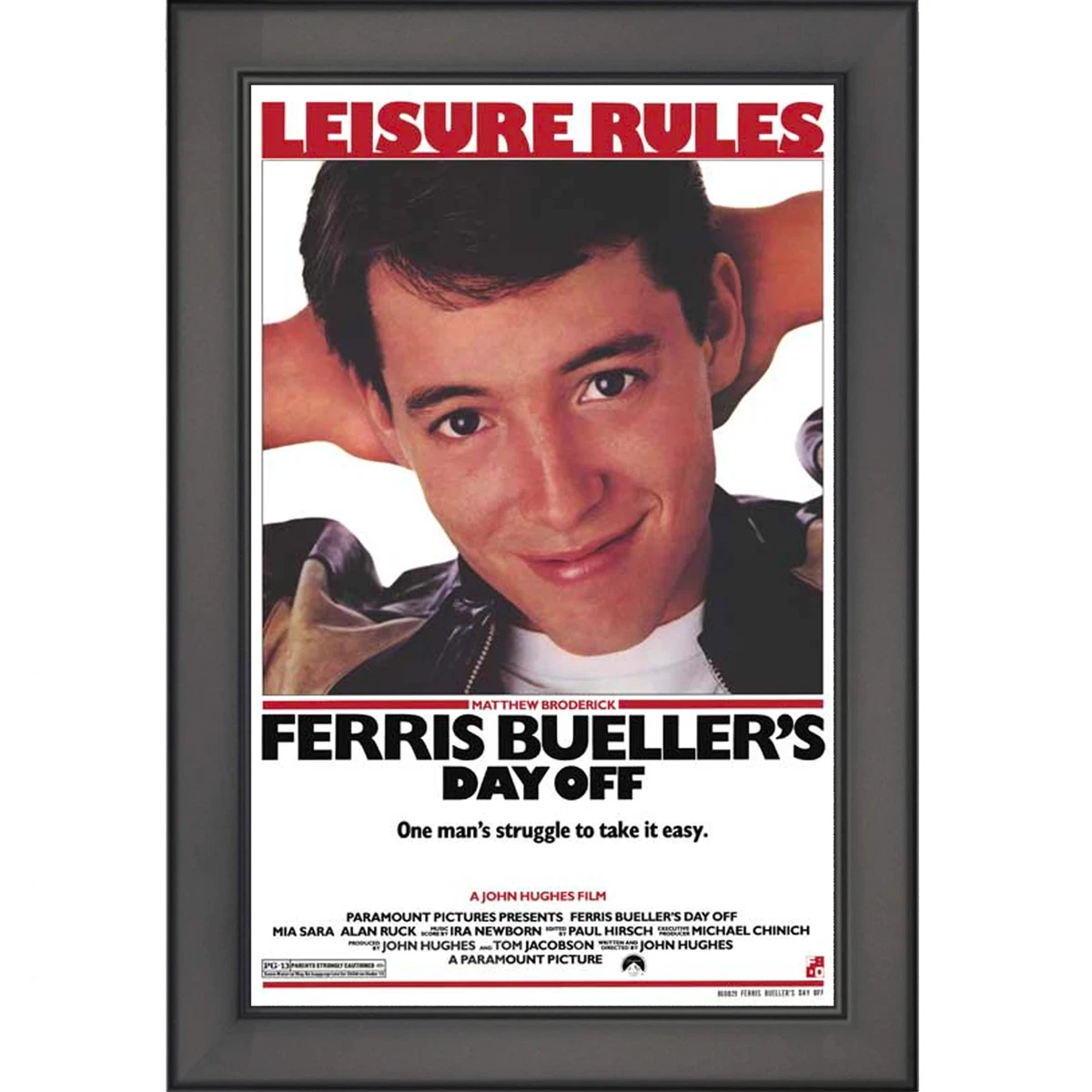 Ferris Bueller Movie Poster