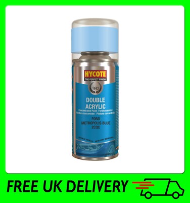 Hycote Ford Metropolis Blue (Met) Acrylic Spray Paint 150ml [XDFD720 ...
