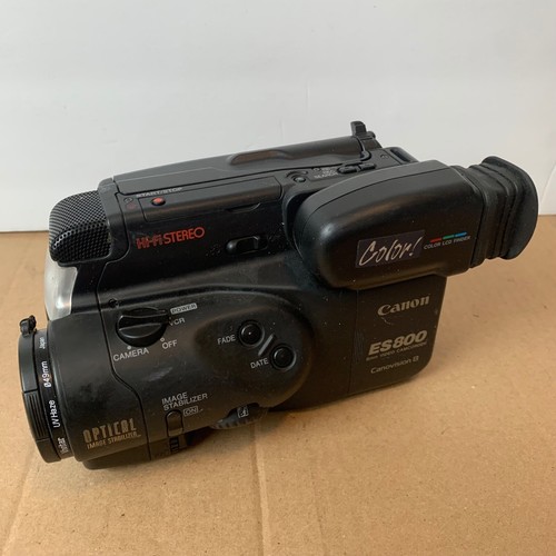 1995 Canon Video Camcorder ES800 8mm Untested | eBay