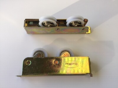 Roller Patio Sliding Glass Door Wheels * 1 Pair * heavy duty steel ...