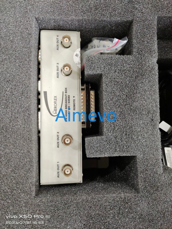 1 Pcs Aeroflex IFR 6000 IFR6000 Transponder DME TCAS Avionics Test ...
