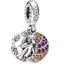 NEW Authentic PANDORA Brand Disney Frozen Anna Dangle Charm 798457C01 ...