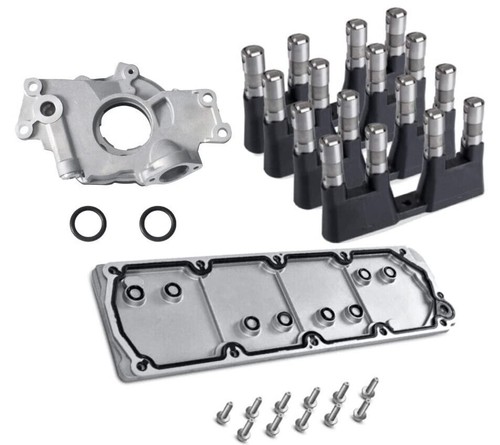 4.8L 5.3L 6.0L 6.2L LS Gen 4 Engine Valley Cover Oil Pump Lifters ...