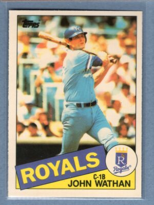 1985 Topps Tiffany #308 John Wathan NM | eBay