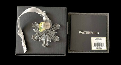 Waterford Crystal 2018 Mini Snowflake Ornament 3.25” NEW | eBay
