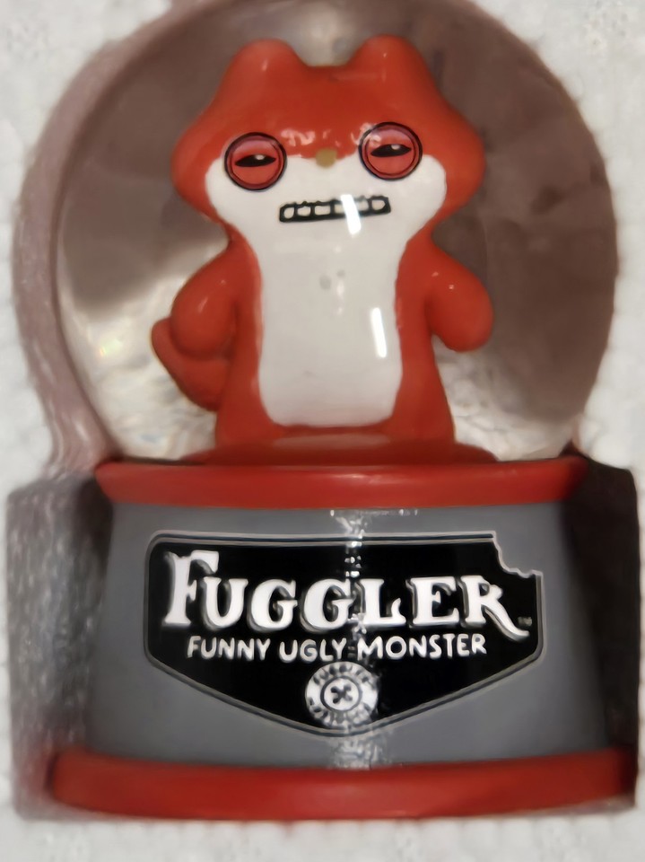 Fuggler Funny Ugly Monster Mini Snow Globe Collectible Squidge | eBay
