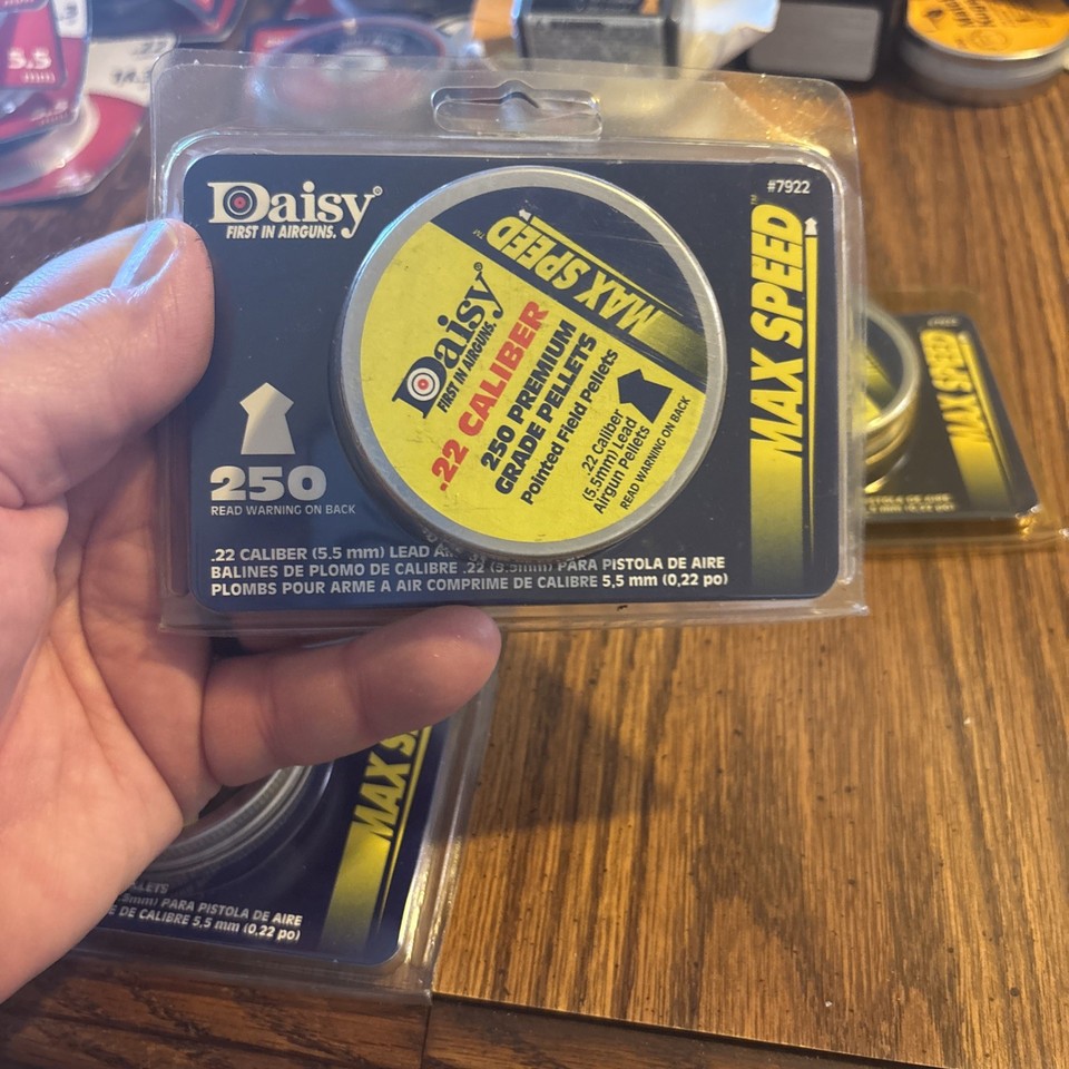 Daisy .22 Cal Max Speed Premium Grade Pallets | eBay