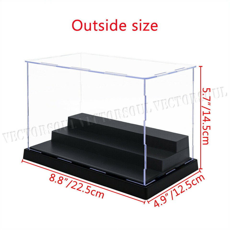 Acrylic Display Case Dustproof Box 1/6 Action Figures Large ...