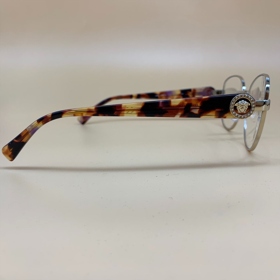 Versace VE 1246 B 1427 GOLD HAVANA CRISTAL Eyeglasses Frames 54-17-135 ...