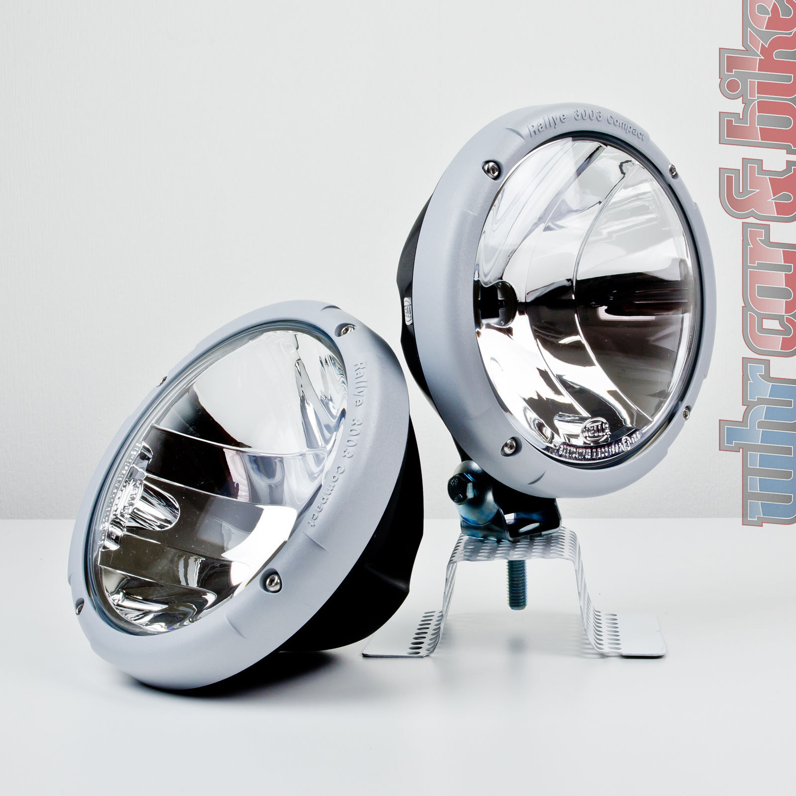 2x Fernscheinwerfer Hella Rallye 3003 Compact H1 Zusatzscheinwerfer | eBay