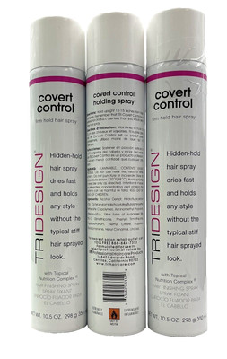 Tri Professional Hair Care Covert Control Firm Hold Hair Spray 10.5 oz ...