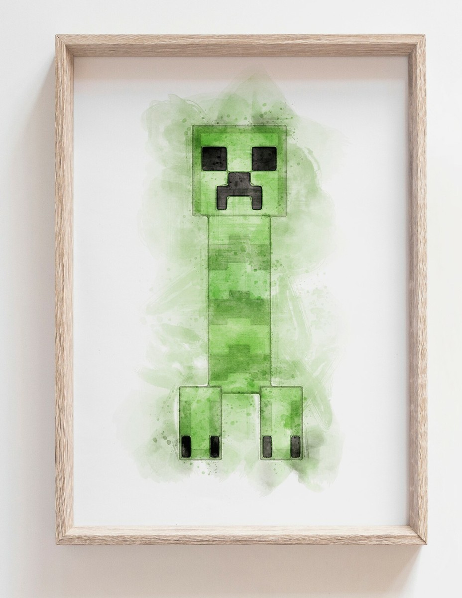 Minecraft Creeper Paintings