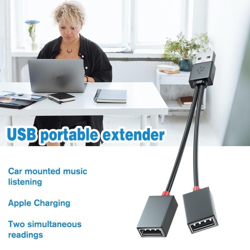 USB HUB 2 in 1 Extended Multi Interface Hub for Mobile Phones and ...