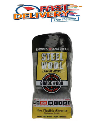 Homax Extra Fine Grade Steel Wool #000 (12-Pad) | eBay