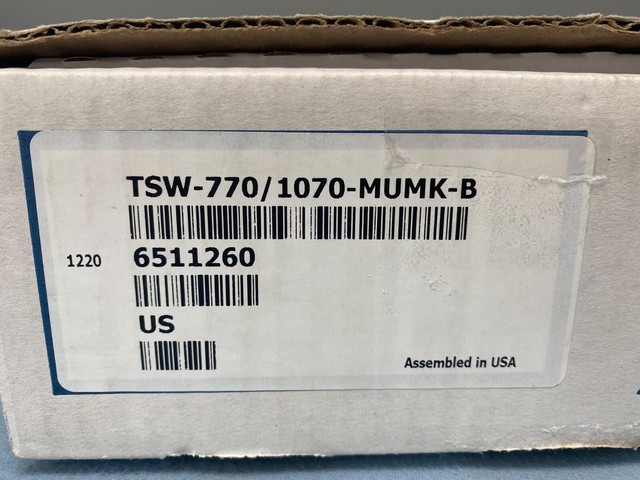 Crestron TSW-770/1070-MUMK-B / 6511260 / Mullion Mount Kit for TSW ...