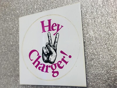 CHRYSLER VALIANT CHARGER “HEY CHARGER” DECAL NEW | eBay