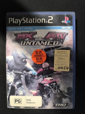 MX vs ATV Untamed - Playstation 2 / PS2 game - Complete with Manual ...