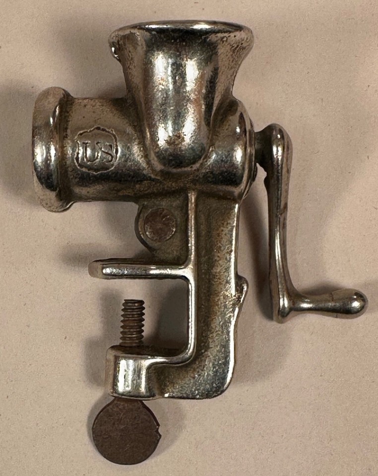 U.S. Metal Meat Grinder, Toy, Salesman Sample | eBay