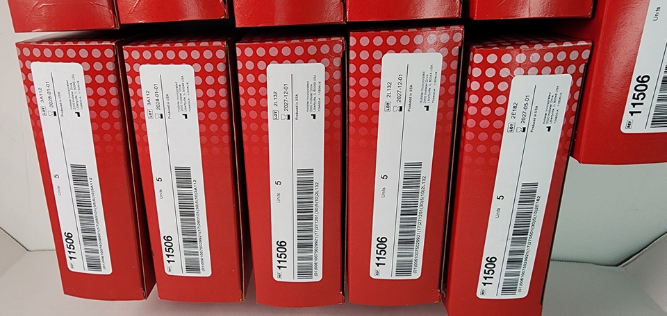 Lot of 11 Boxes Hollister 11506 CeraPlus 2pc Ostomy skin barrier Box/5 ...