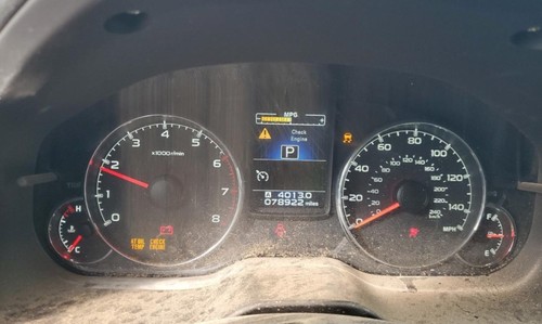 2013-2014 Legacy OE Speedometer Gauge Cluster 78K Miles Subaru | eBay