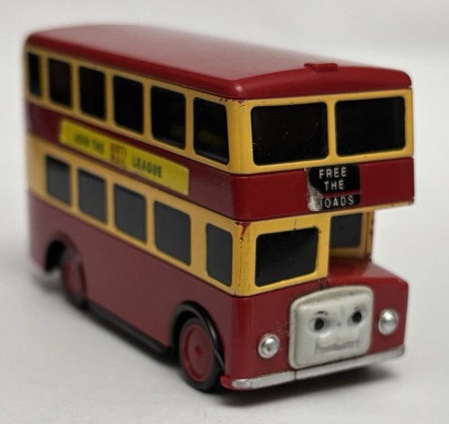 Thomas & Friends TrackMaster Bulgy the Bus Red Motorized 1995 | eBay