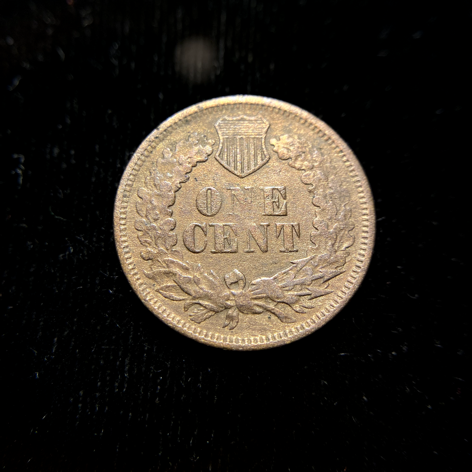 1866 Indian Head Cent F Tough Date One Penny 1c Rare | eBay