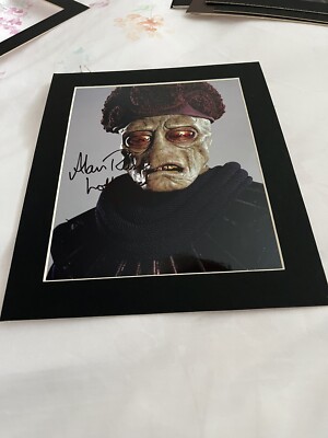Alan Ruscoe Star Wars Episode 2 Lott Dodd signed photo autograph UACC ...
