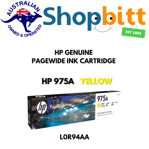 HP #975A Yellow Ink Cartridge - 3,000 pages | eBay