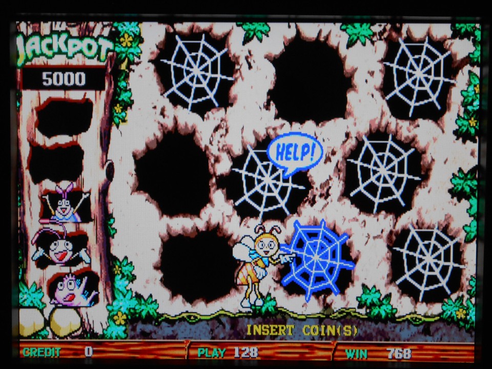 CRAZY BUGS II by IGS CGA 8 LINER CHERRY MASTER GAME BOARD Ver. 102 US ...