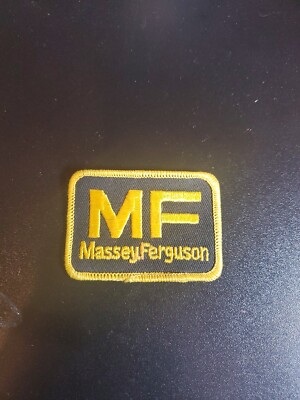MF MASSEY FERGUSON ADVERTISING PATCH, (2X3 IN.). | eBay