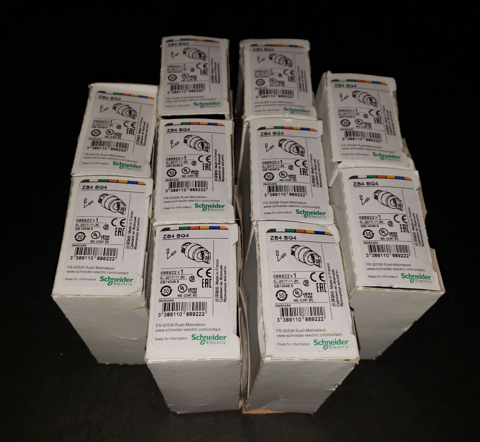 ZB4BG4 Schneider Electric Contact Block - NEW | eBay