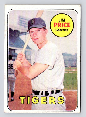 1969 Topps Card, #472 Jim Price, Detroit Tigers | eBay
