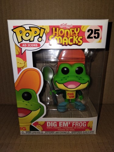 FUNKO Pop! Vinyl: Kellogg's Honey Smacks Dig Em' Frog #25 | eBay