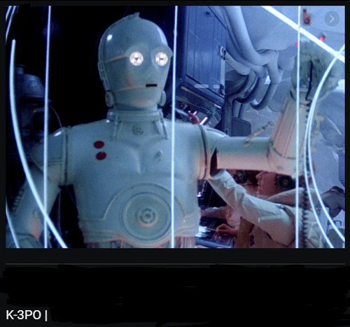 1 STAR WARS LIFE-SIZE ROBOT C3PO ANDROID MODEL KIT PROP WHITE PRIME* | eBay